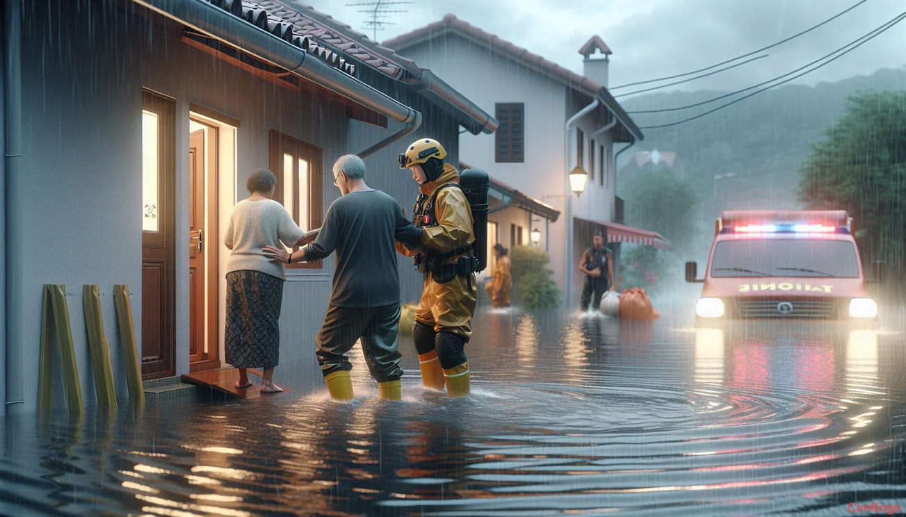 Severe Flooding Affects Southern France and Catalonia