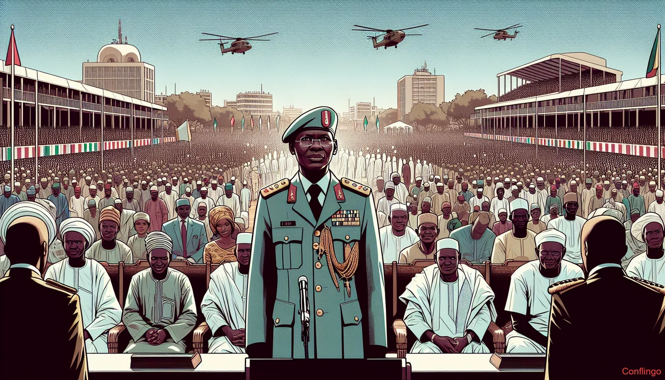 Niger's Junta Leader Sworn in as President