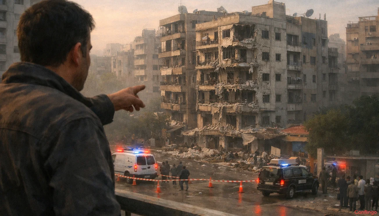 Israeli Airstrikes Target Beirut Neighborhoods