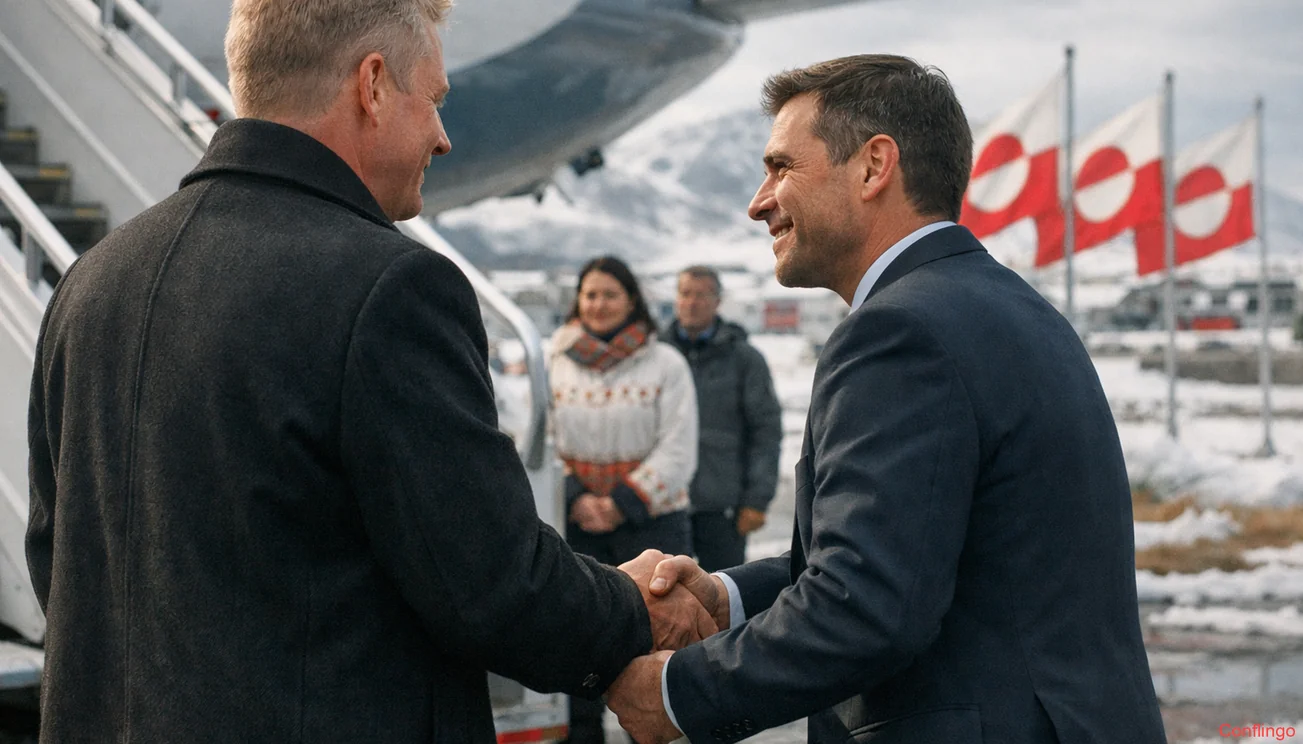 Denmark’s King Arrives in Greenland