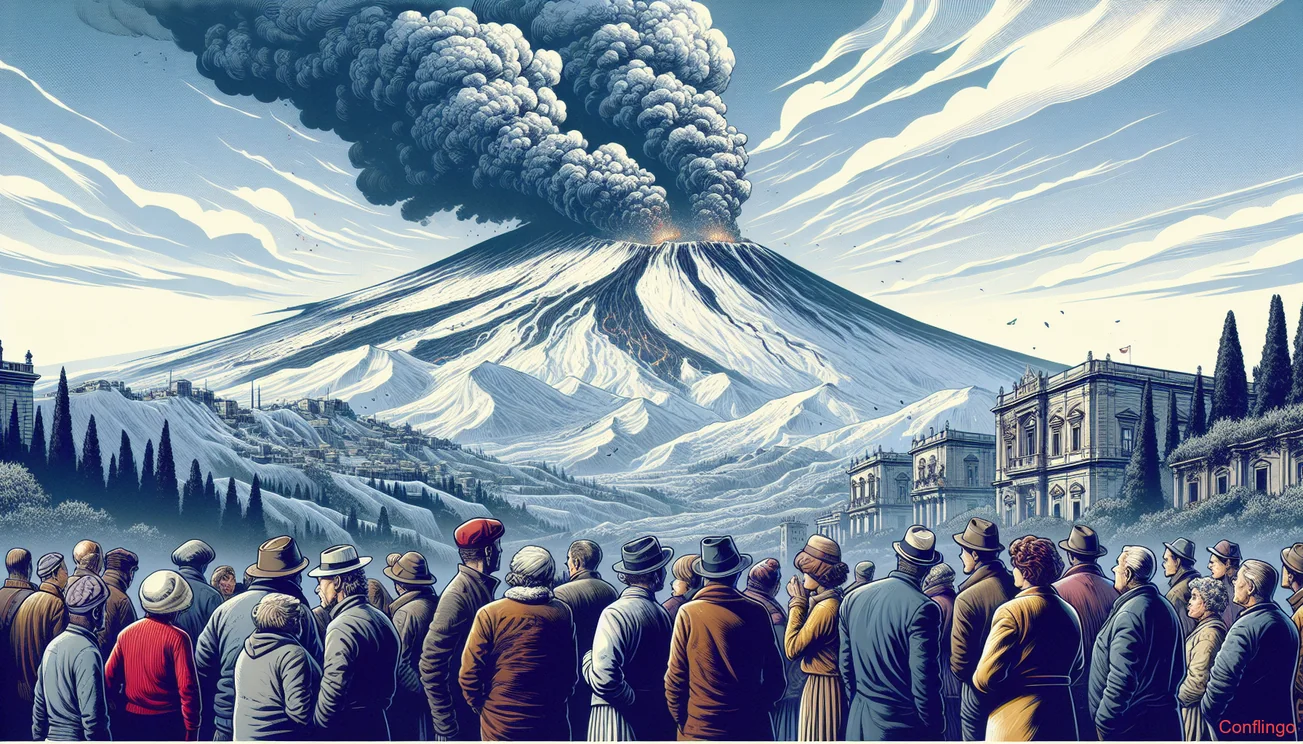 Nytt utbrudd fra vulkanen Etna på Sicilia