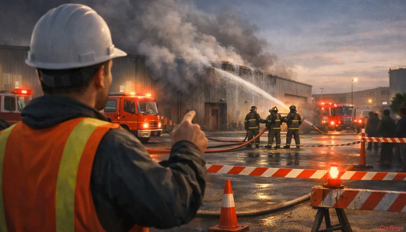 Fire Breaks Out at US Company Facilities Following Drone Strike in Iraq
