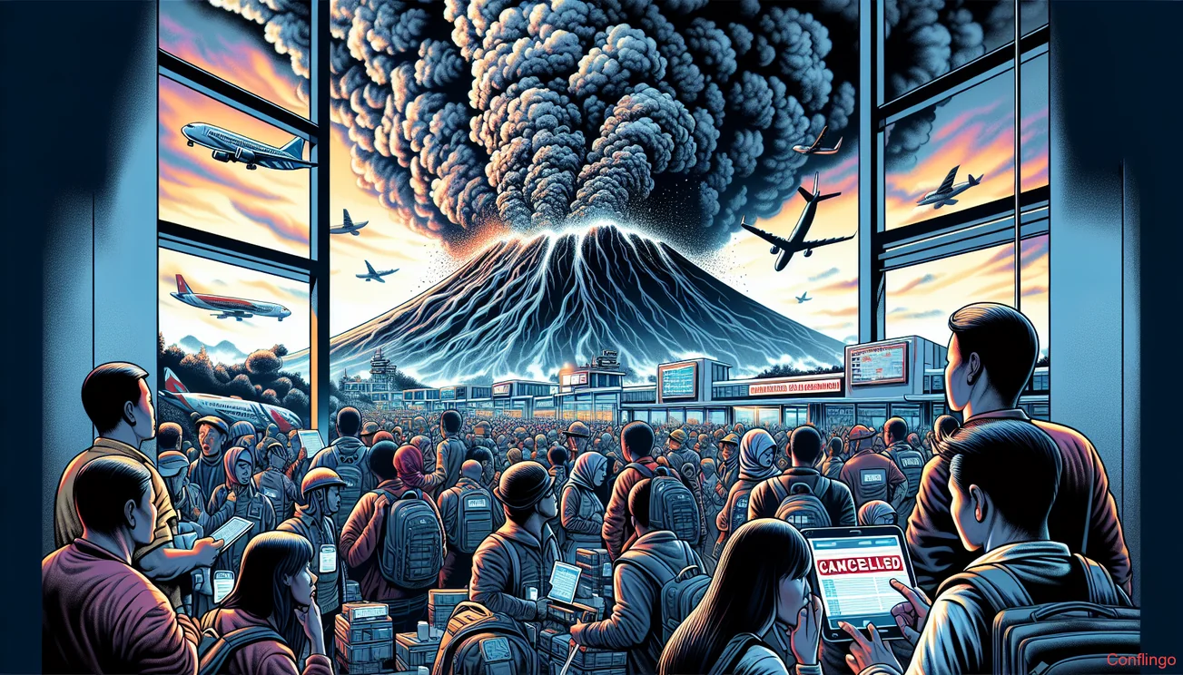 New Volcanic Eruption Reported in Indonesia