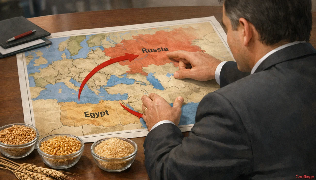 Russia Offers to Support Egypt with Grain Supplies