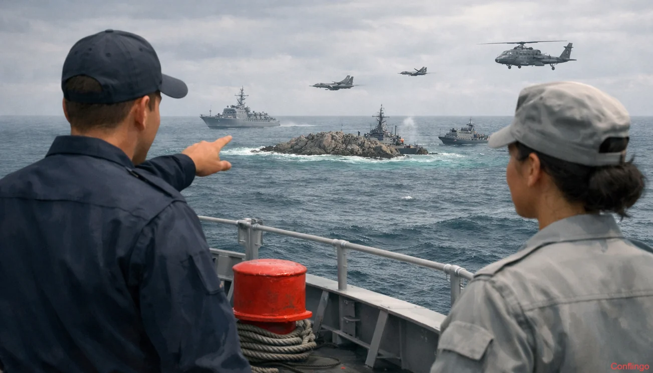 China Conducts Military Exercises in Philippine Waters in the South ...