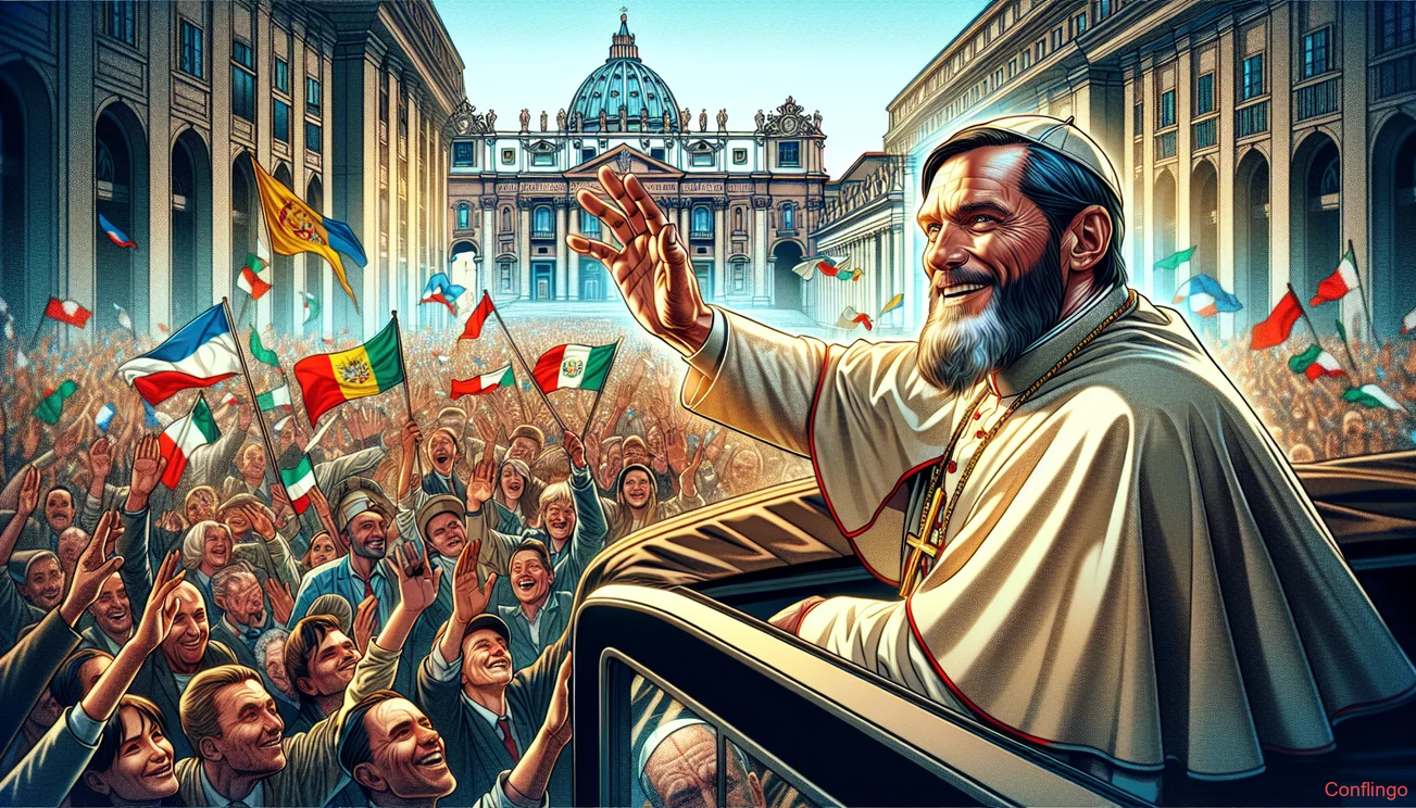 Pope Leo XIV Takes First Ride in Popemobile Ahead of Inauguration