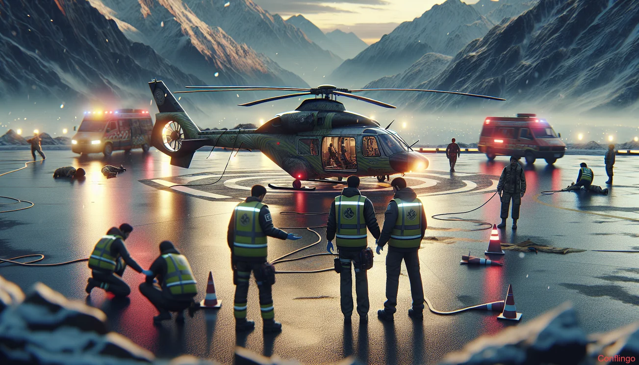 Helicopter Crash in Pakistan