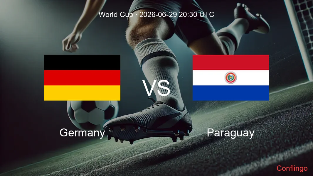 Germany vs Paraguay: Data Points to Clear German Edge